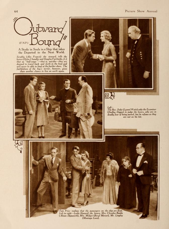 Leslie Howard: Outward Bound - 1930