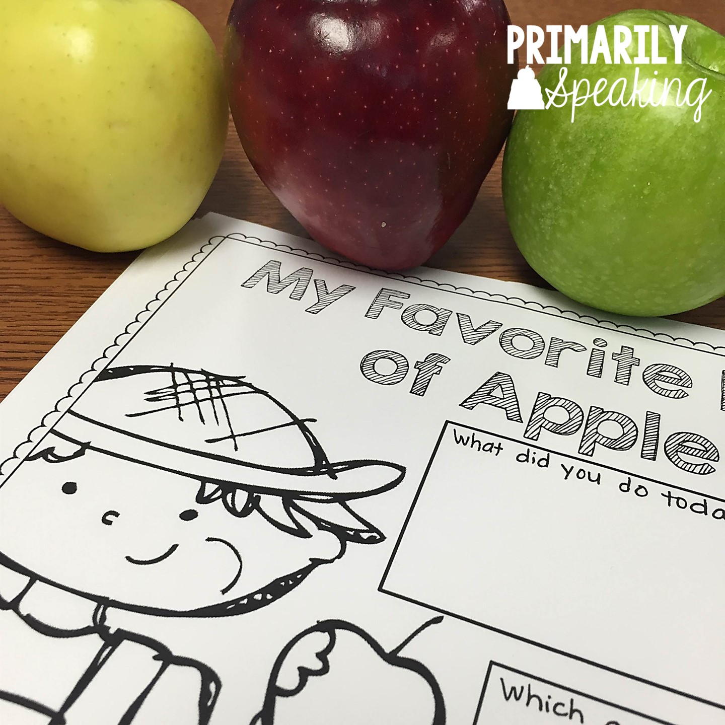 Apple Fun! | Primarily Speaking