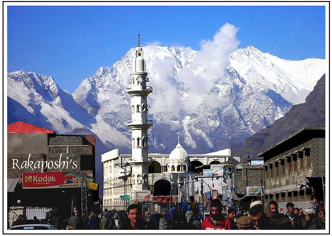 Pictures Folder of Gilgit Baltistan : Jama Masjid Gilgit, Rakaposhi ...