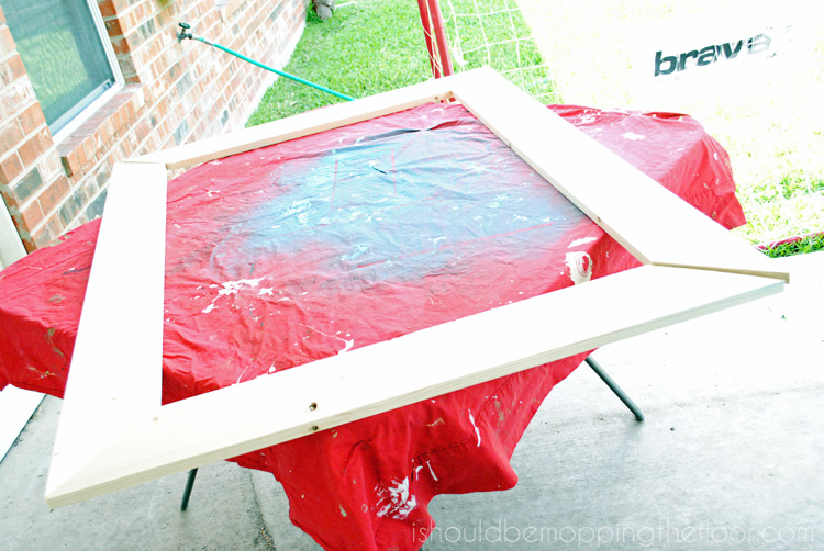 DIY Chalkboard Backpack Station | i should be mopping the floor