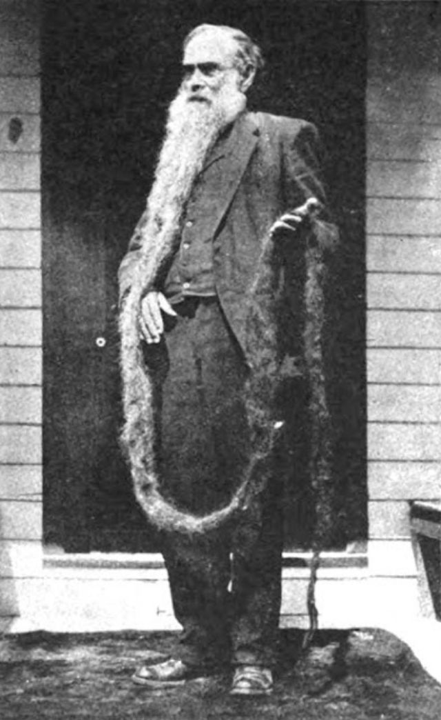 16 Awesome Pictures of Long Beards in the Past That You Have Rarely ...