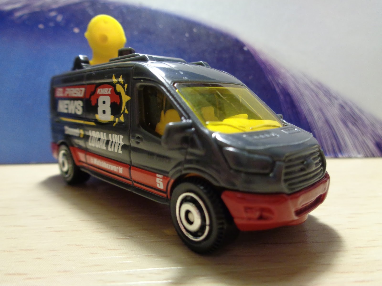 J And J Toys: Matchbox Monday - 14 Ford Transit News Van