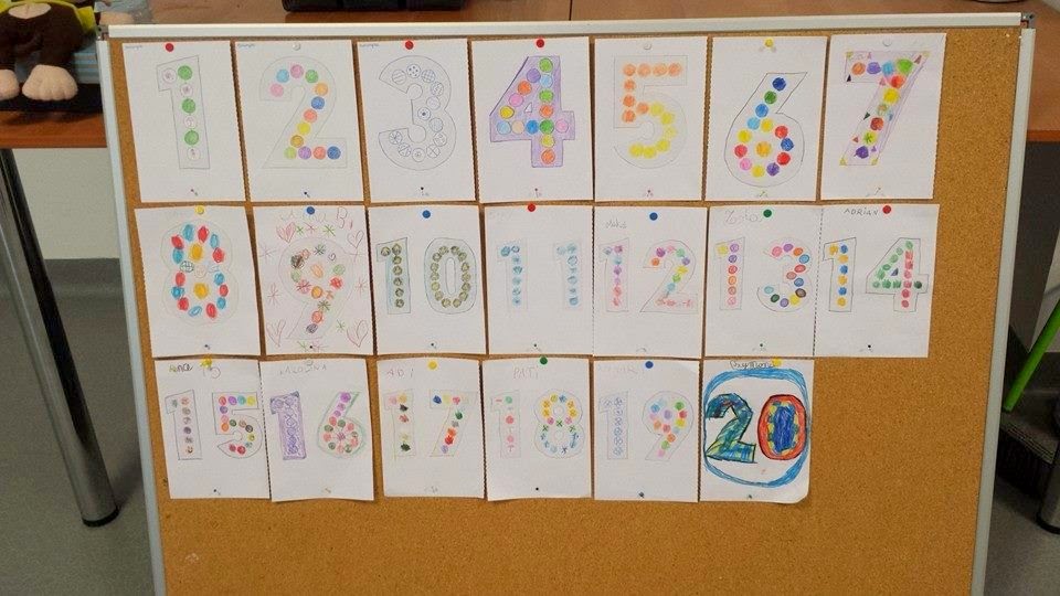 Count and move (numbers 1-20) ⋆ Head Full of Ideas