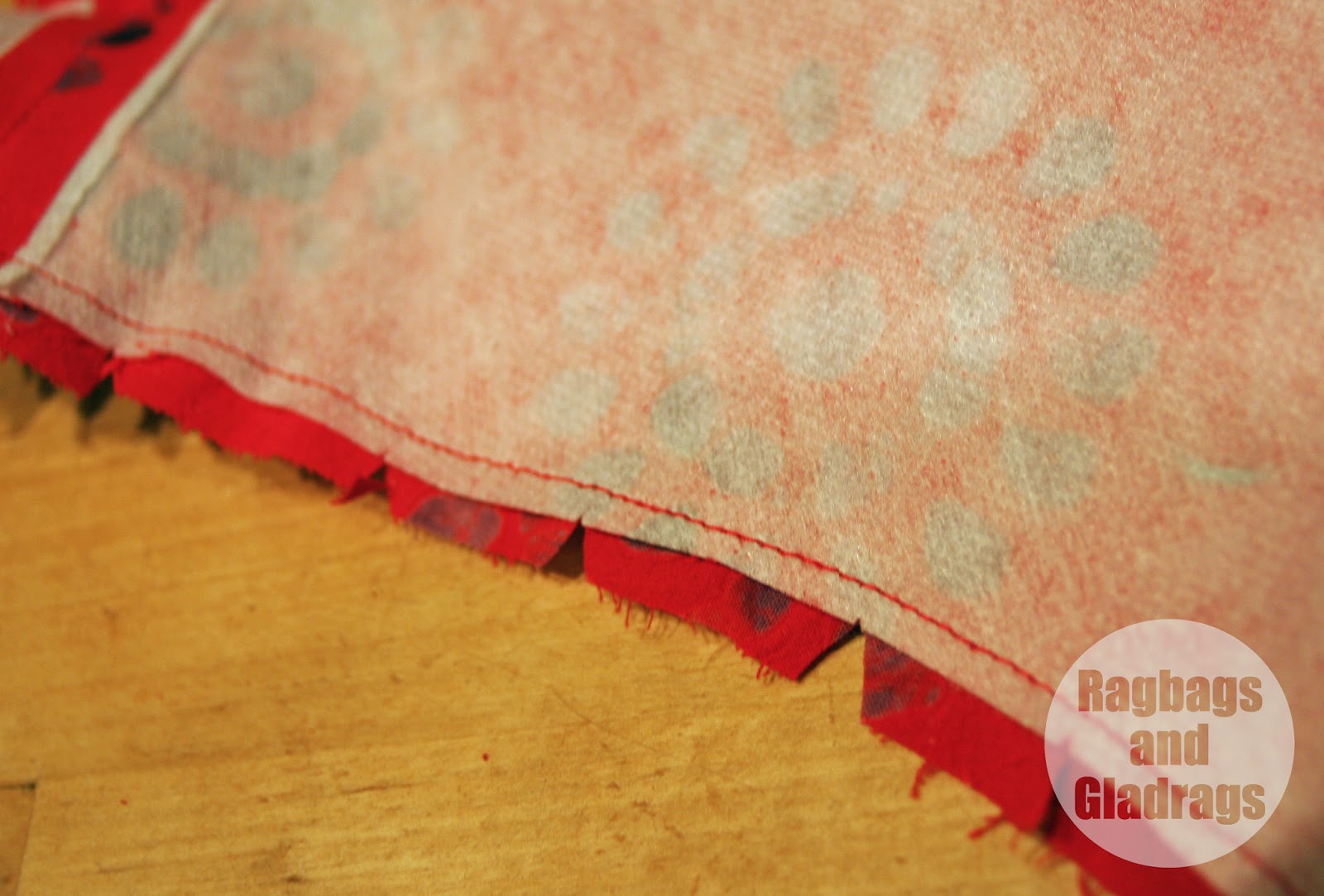 ragbags and gladrags - Made by the Sea: Tutorial: Sewing a lining into ...