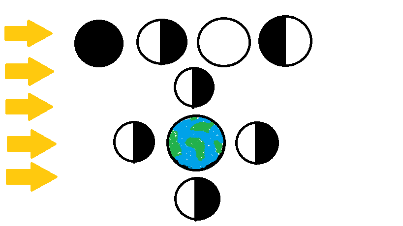 Teodora's science blog: The Moon Phases Lab