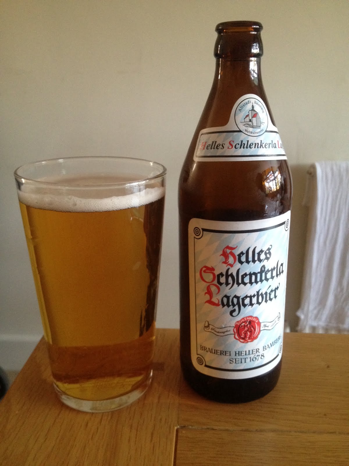 The Beer Bunker: Helles Lagerbier (Schlenka)