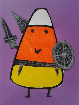 a faithful attempt: Candy Corn Creatures Collage