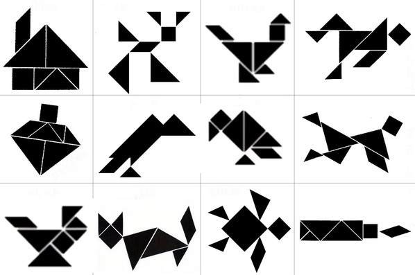 Professora Michelle: Tipos de Tangram