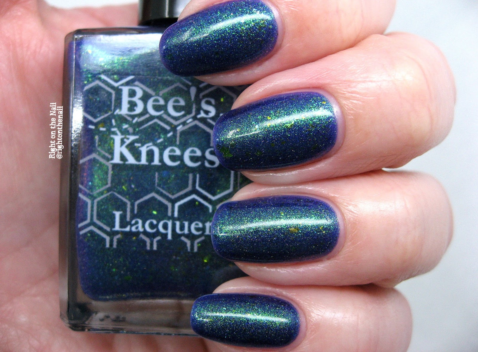 Right on the Nail: Bees Knees Lacquer Anon Polish Swatches and Reviews ...