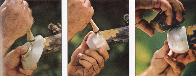 Hand-wrought metal: Raising silver sheet the old, old, old fashioned way