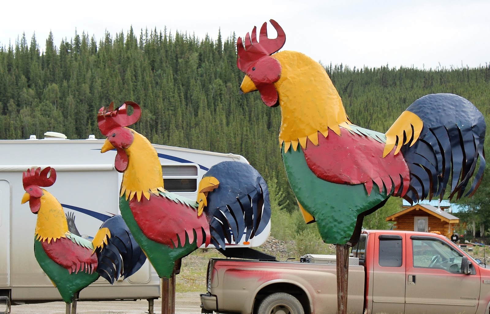 BornToRV.com: The Town of Chicken, Alaska