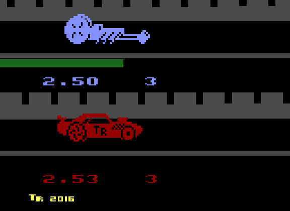 NEO ZONE: Dragster: The Duel (Atari 2600)