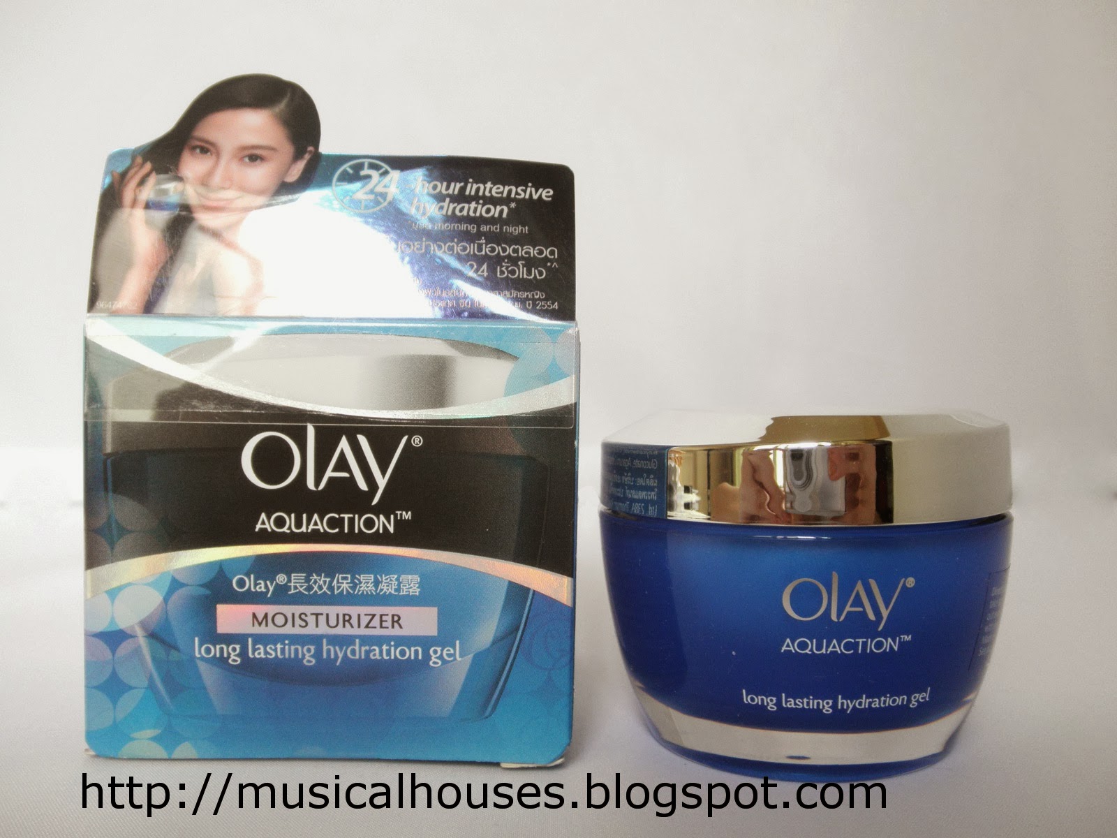 Olay Aquaction Long Lasting Hydration Gel Review and Ingredients ...