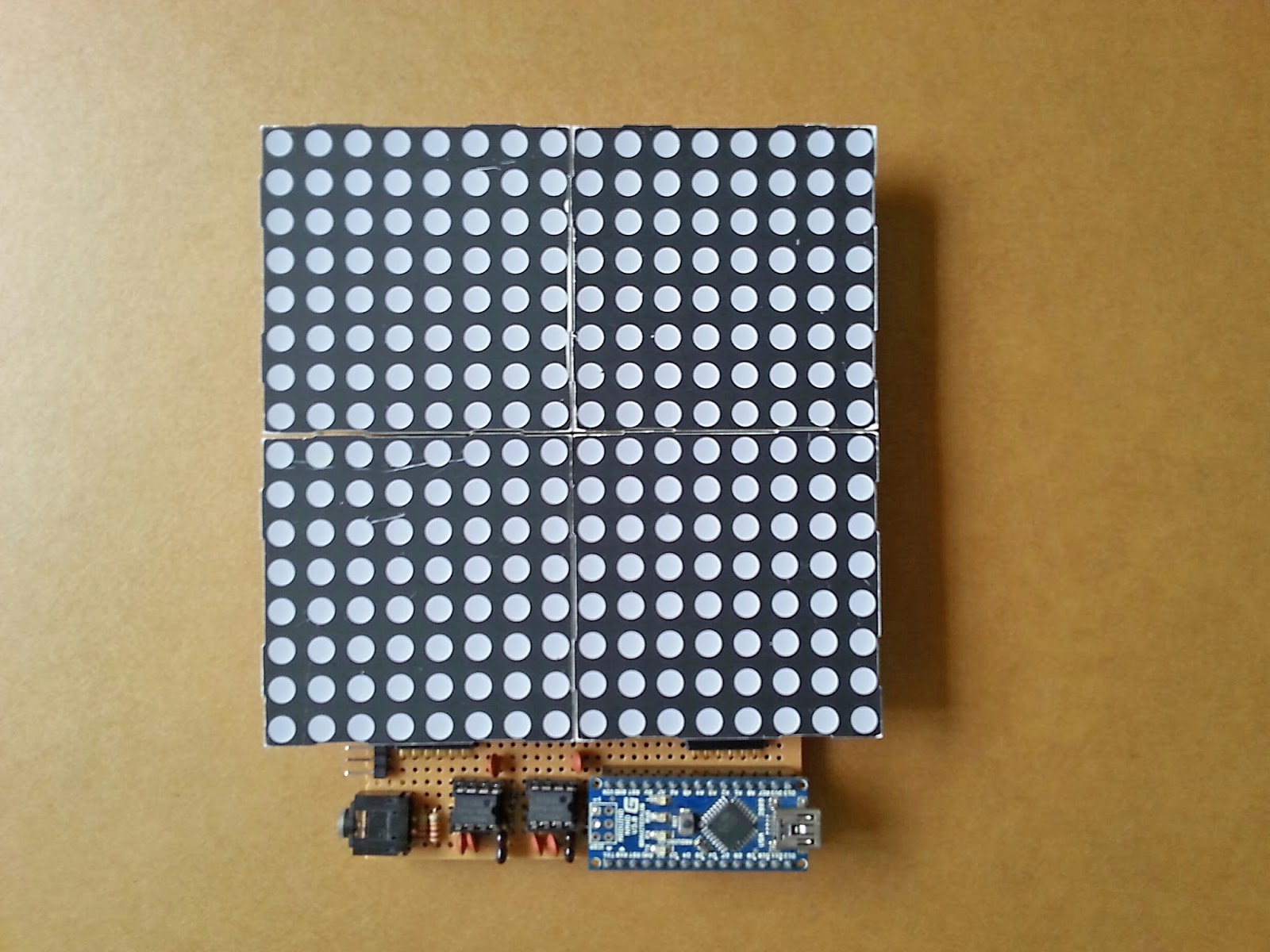 jolliFactory: Arduino based Bi-color LED Matrix Audio Spectrum Visualizer jolliFactory: Arduino based Bi-color LED Matrix Audio Spectrum Visualizer