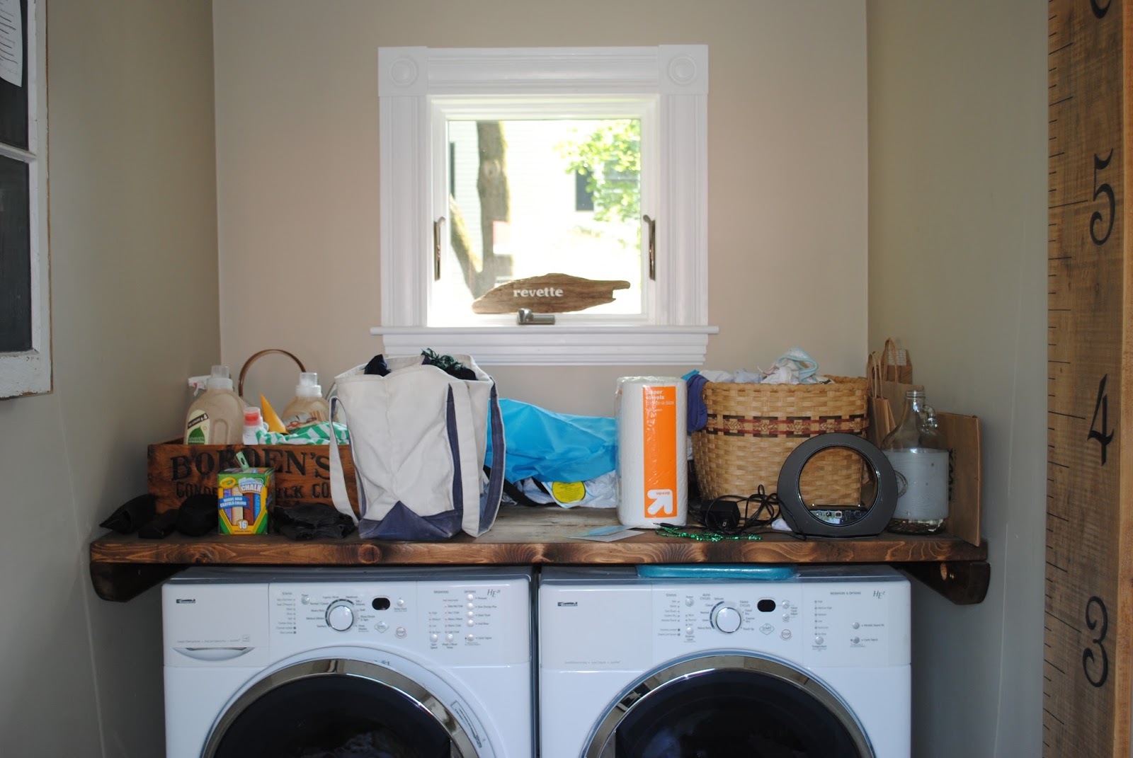 It's the little things: A little laundry nook makeover