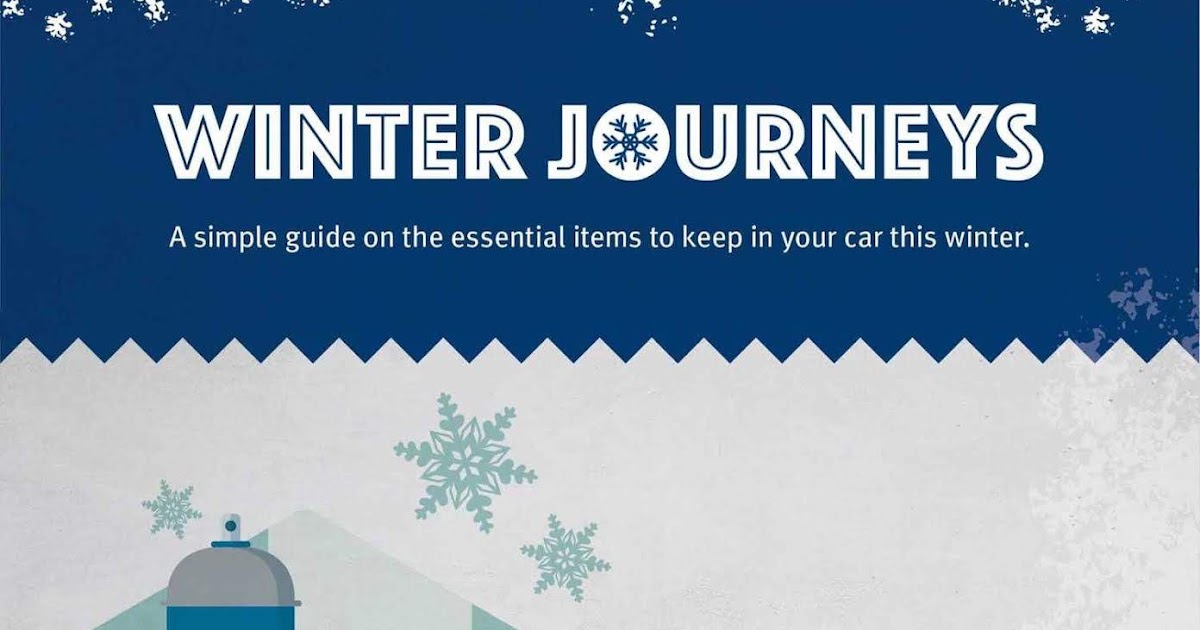 Winter Safety Tips: Survival Kit [Infographic] - ownvisual infographic ...