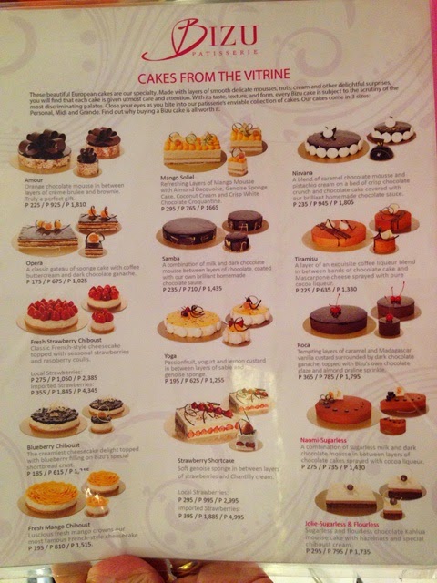 ERICJAZ FOODIES: DESSERTS AT BIZU