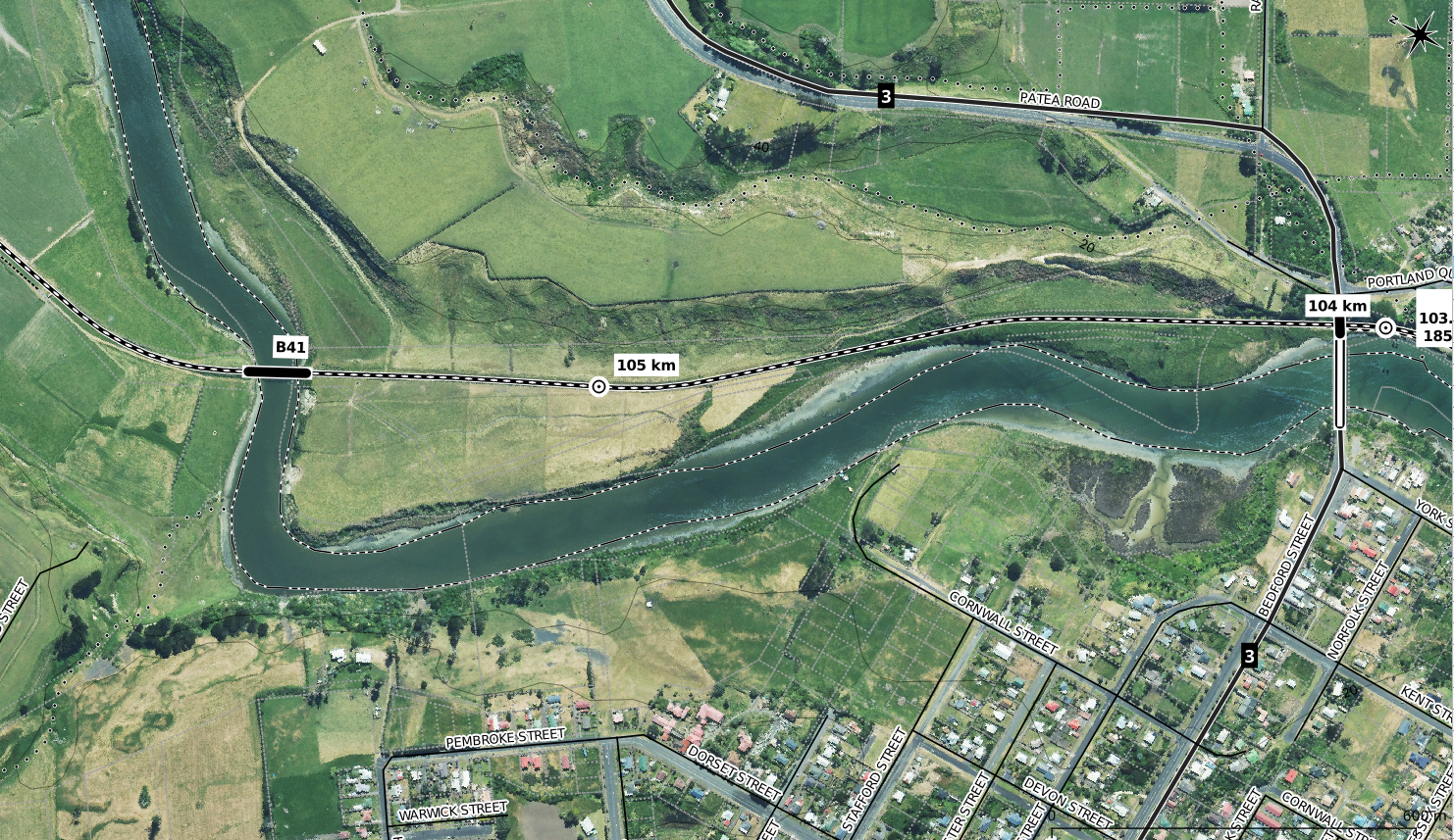 New Zealand Rail Maps: Marton New Plymouth Line [3A]: Waitotara ...