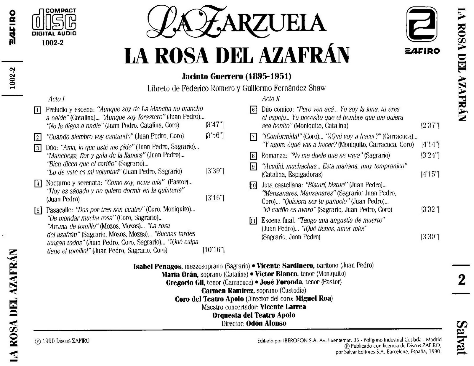 A TODA ZARZUELA: marzo 2018