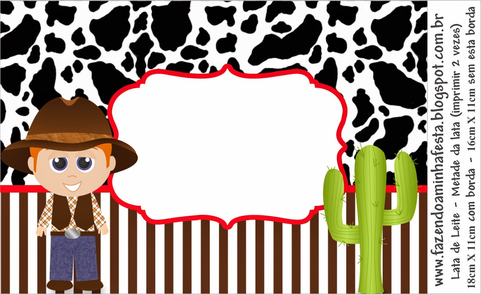 Cowboy or Western Party: Free Printable Candy Bar Labels. - Oh My ...