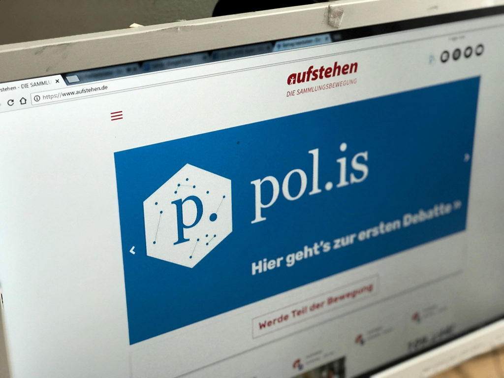 Kreis Meißen von links: Pol.is - was is das?