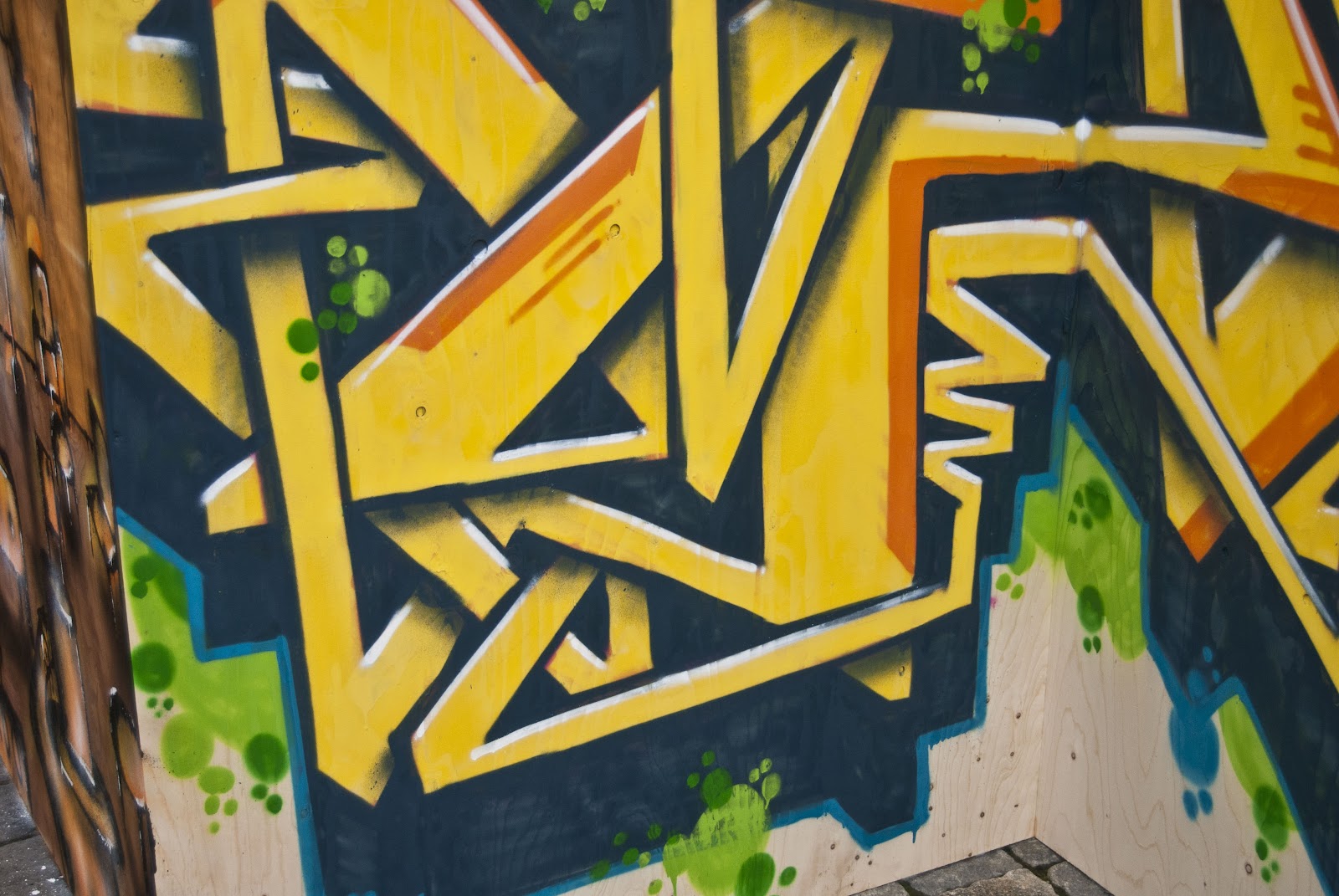 graphic stuff by Rikuhoo: one line - graffiti