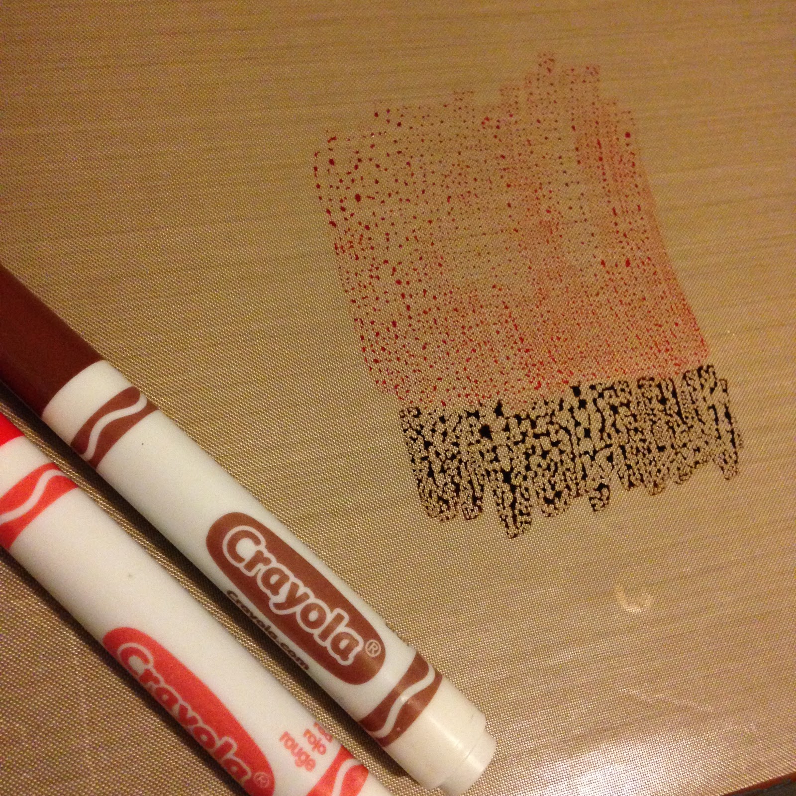 Brown Crayola Marker