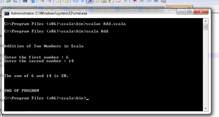Free Programming Source Codes And Computer Programming Tutorials Addition Of Two Numbers In Scala
