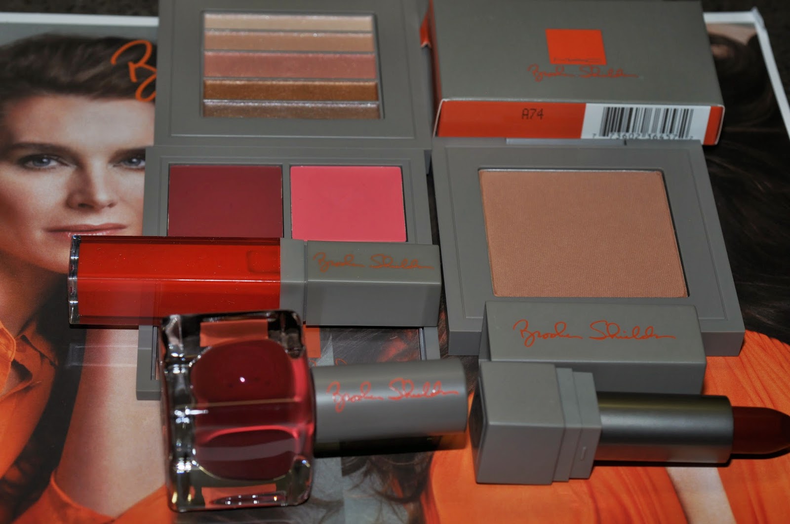 MAC Brooke Shields Collection Swatches, Review, Makeup Look - The ...