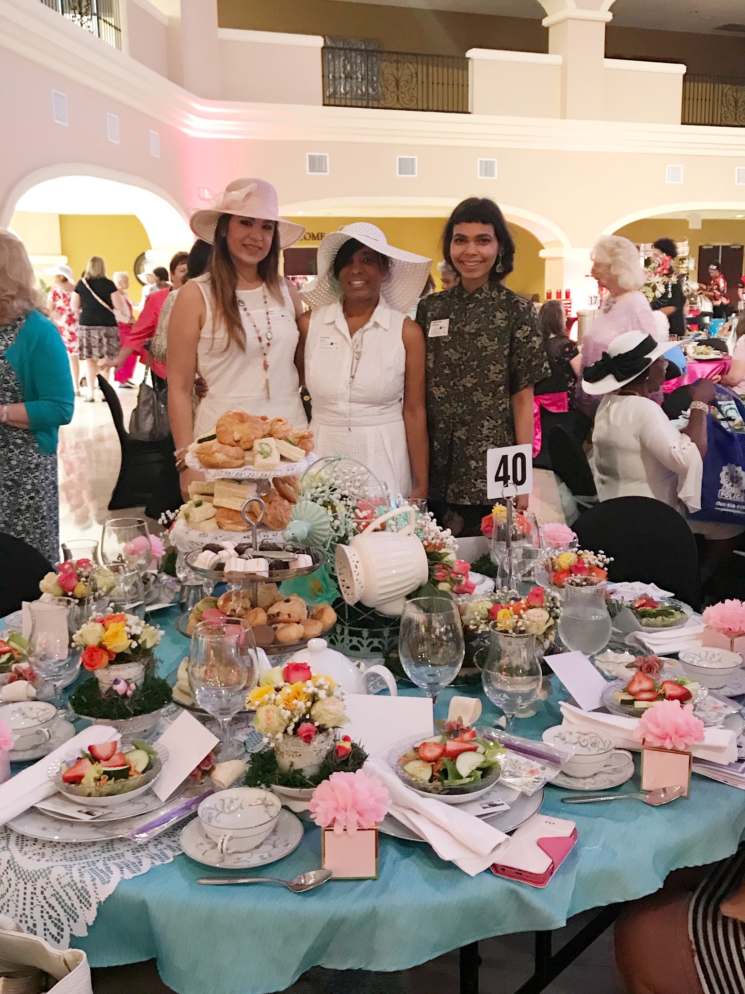 My First Ladies High Tea [The Color Wheel Gallery]