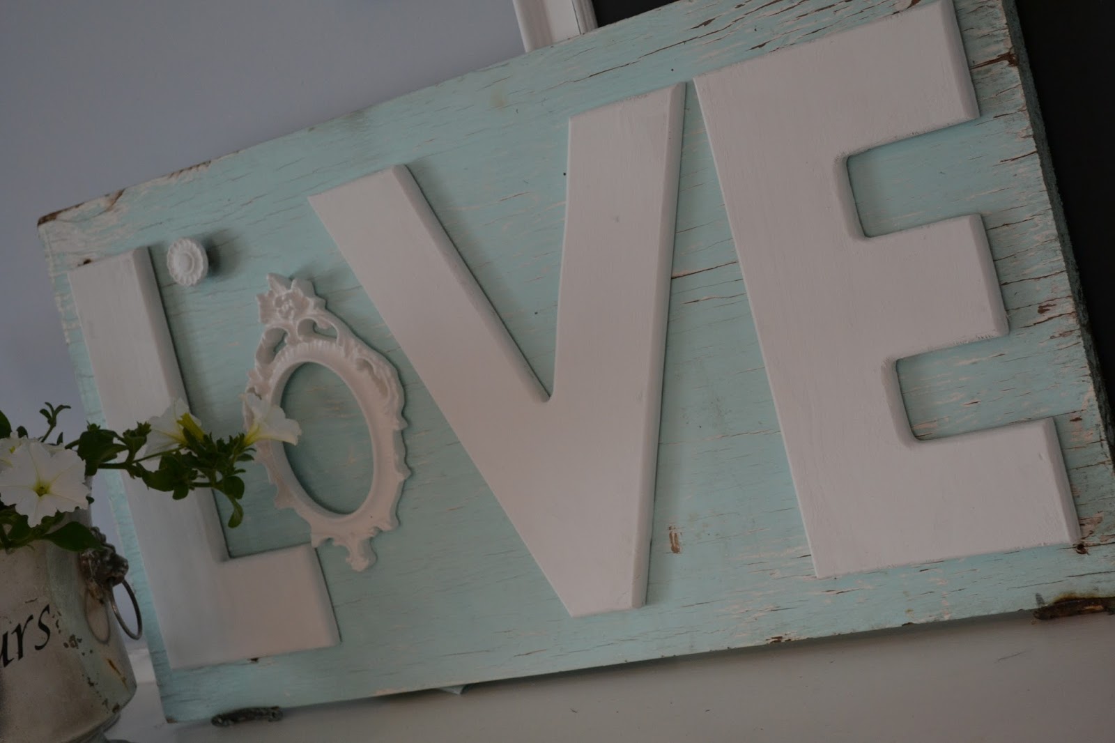 I had these letters (also waiting for a project) but they didn't fit ...