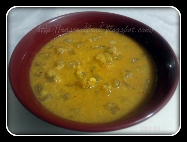 Vegetarian Food & Me: Pumpkin Puli Kootu