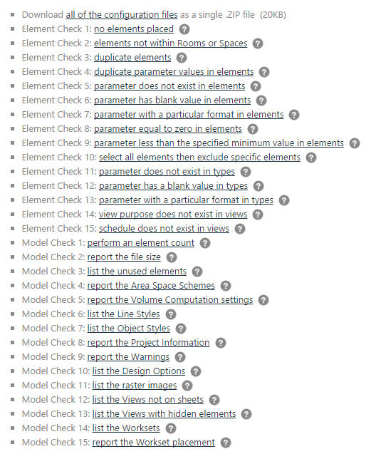 Revit Add-Ons: Product Review – Autodesk Model Checker and Model ...