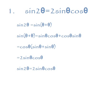 5th Hour Honors Algebra 2 (Spring 2012): 7.4:Multiple-Angle Formulas