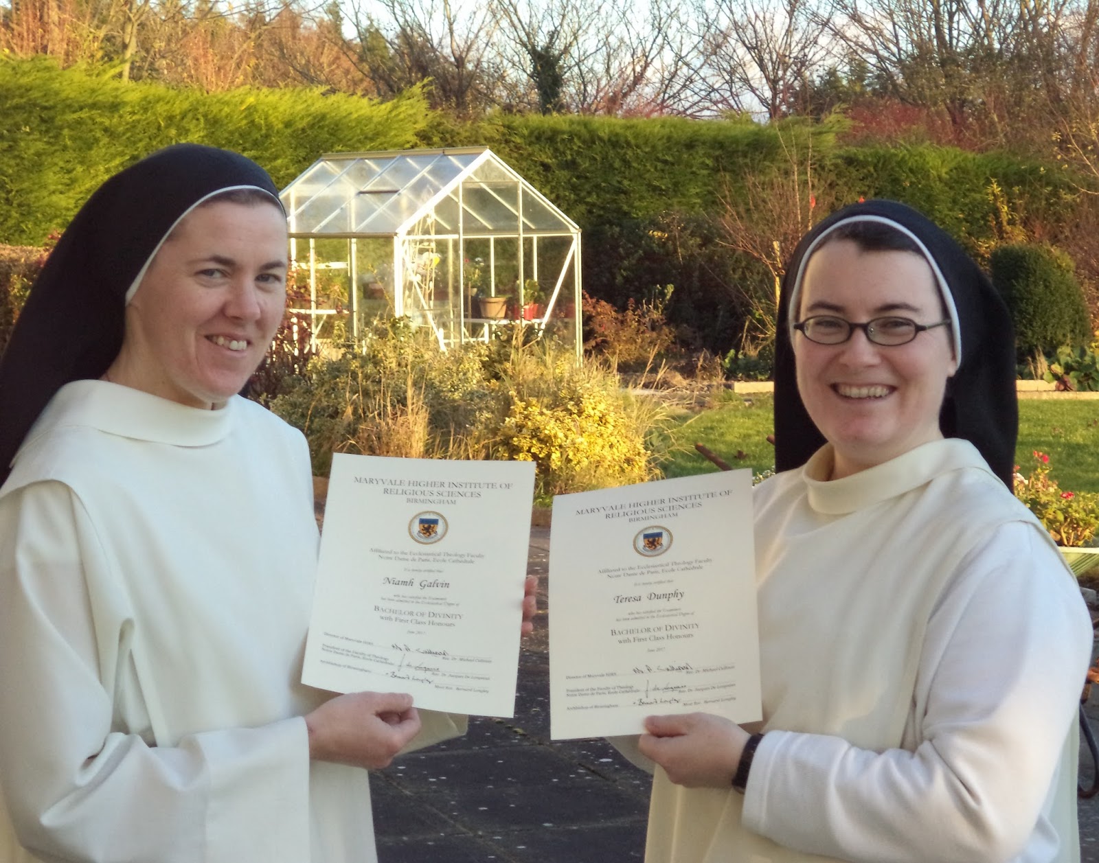 Dominican Nuns Ireland: Graduation