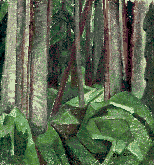 Vancouver Island Big Trees: Big Tree Art: Emily Carr