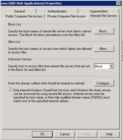 Knight-time Ramblings: Enabling Remote File Access in Outlook Web ...