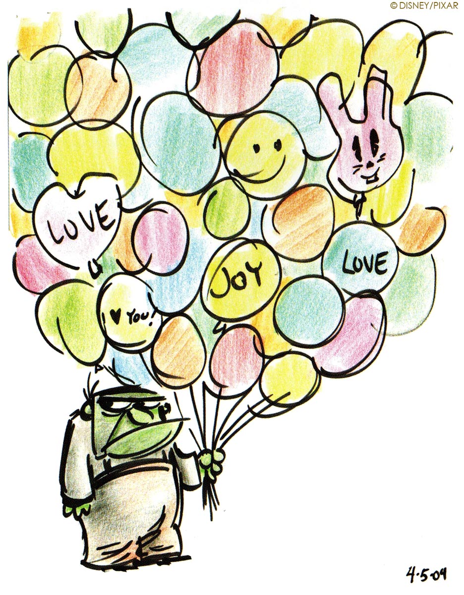 Living Lines Library: Up (2009) - Character Design