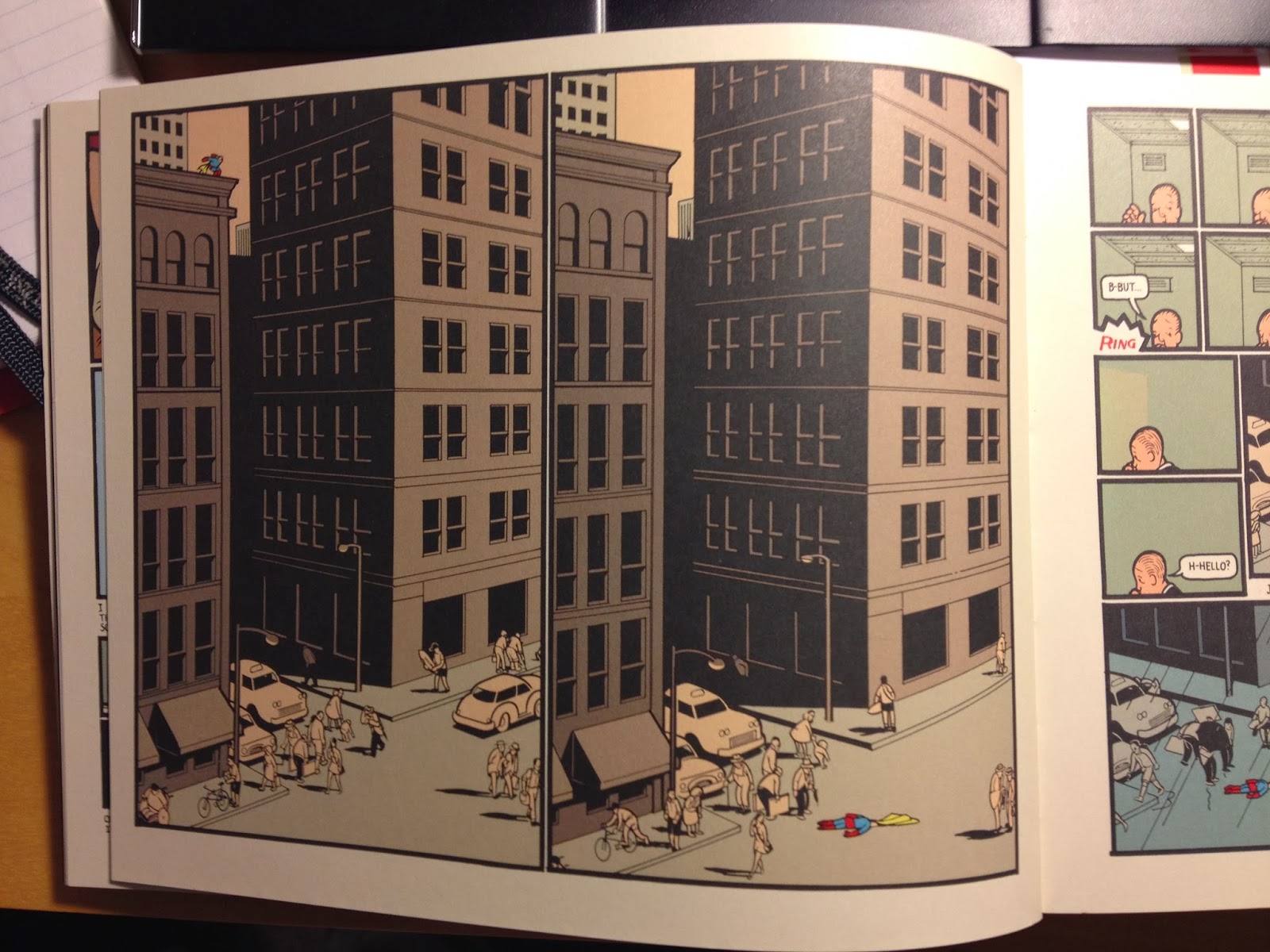 Narrative and Technology: Prompt 1: Images in Jimmy Corrigan