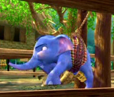 My Animation Films Synopsis: THE BLUE ELEPHANT
