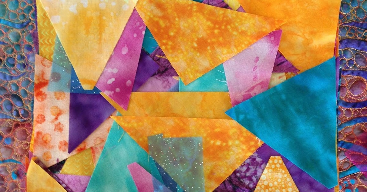 Jeanne Aird's Art Fabric and Quilts: Fabric Manipulation - Slashing ...