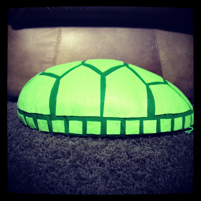 The Almost Perfectionist: Homemade Turtle Costume