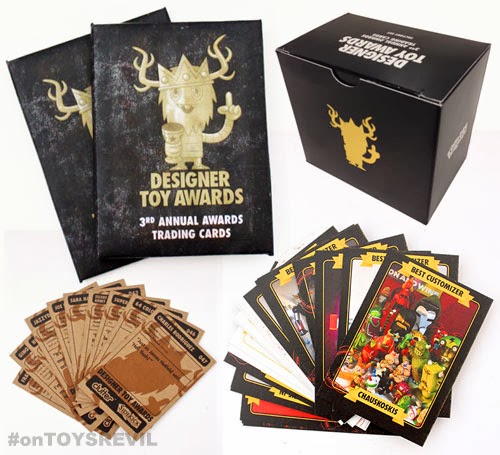 Official Reveal of '2013 Designer Toy Awards' Trading Cards by Clutter ...