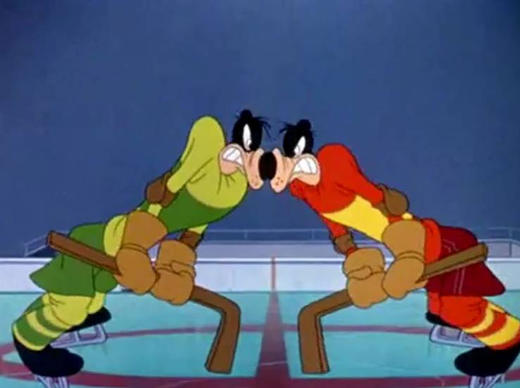 Frantic Cartoons Of People