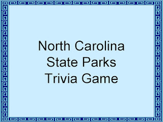 Student Survive 2 Thrive: North Carolina State Parks Trivia Game