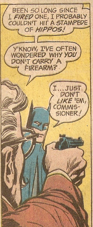 Slay, Monstrobot of the Deep!!: The REAL Reason Batman Doesn't Like Guns