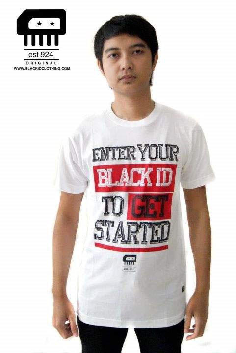 TOKO DISTRO MURAH: KAOS BLACK ID ORIGINAL MURAH