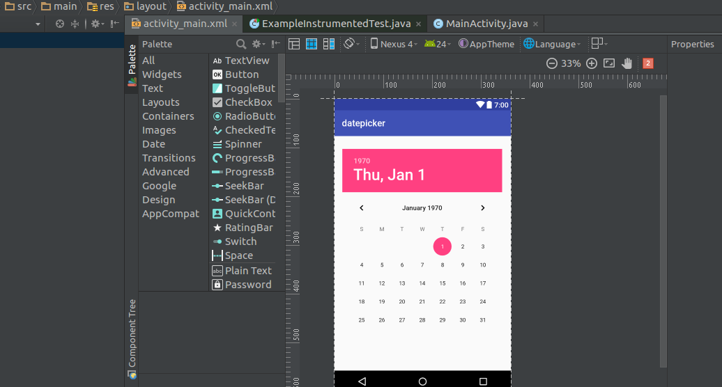 Cara Membuat Date Picker Pada Android Studio Cara Membuat Date Picker Pada Android Studio