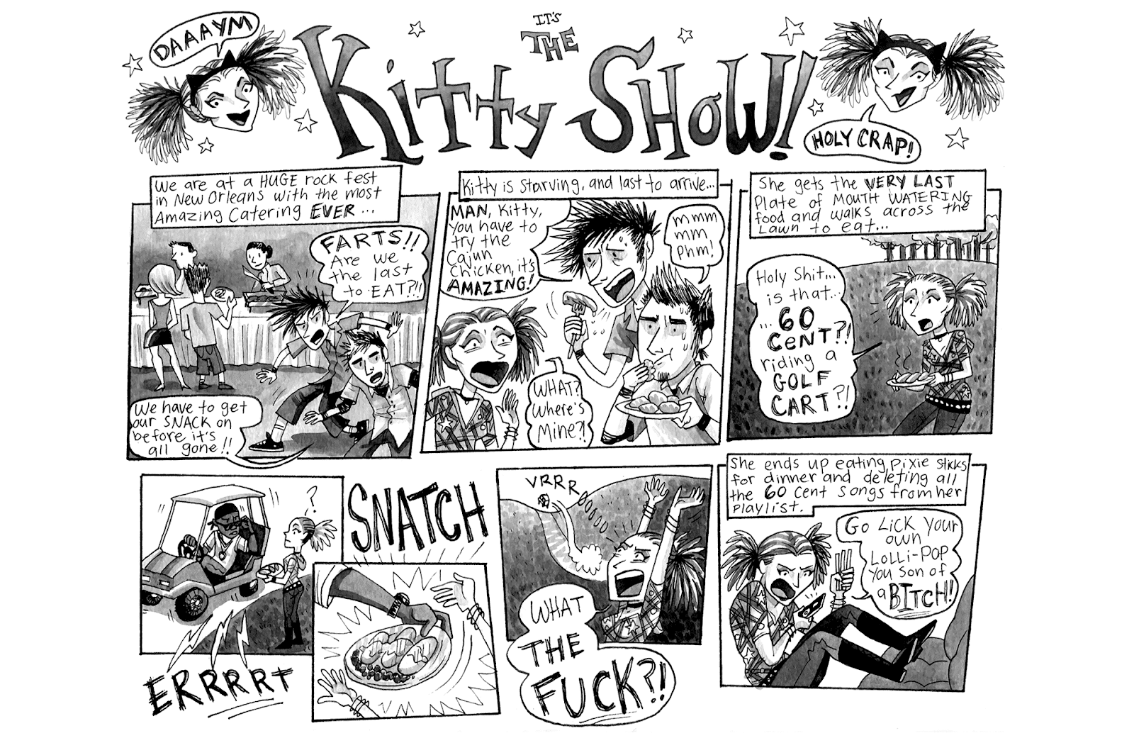 Read online Adventures into Mindless Self Indulgence comic - Issue # Full