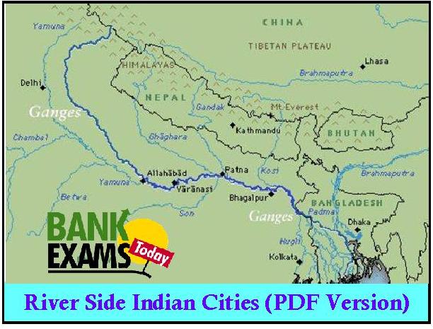 River Side Indian Cities (PDF Version) - BankExamsToday